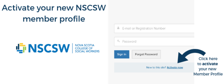 NSCSW | Our improved member portal is now live!